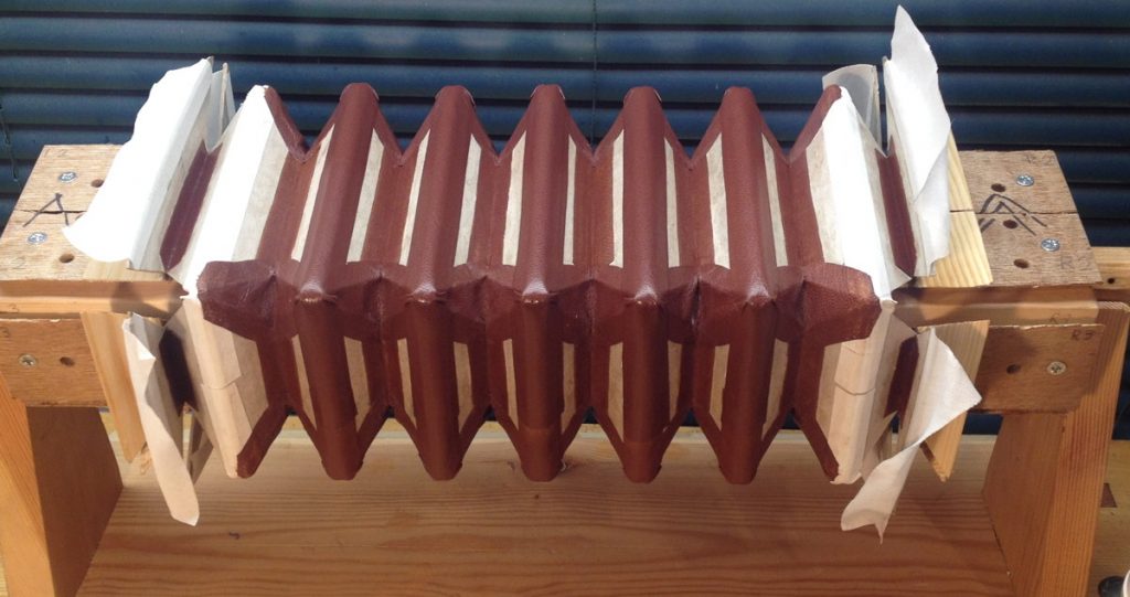 No. 1: Brun Part 5: Bellows – Holden Concertinas